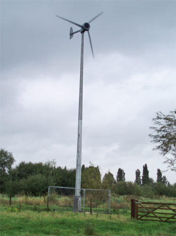 Wind Power at Alney Island - Herefordshire and Gloucestershire Canal Trust