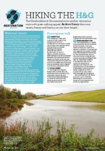 Hereford and Gloucester Canal featured in Waterways World (again ...